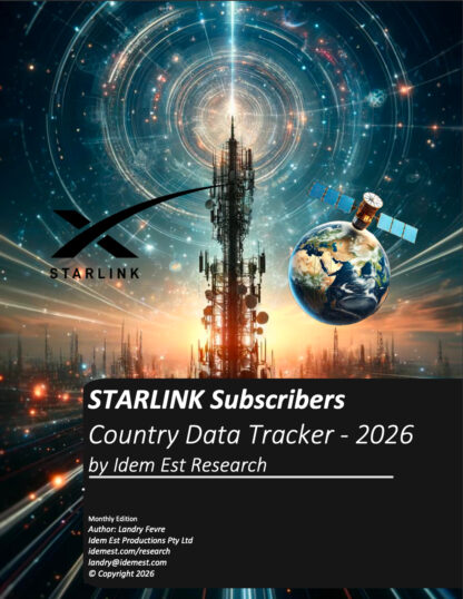 Starlink Subscribers by Country Data Tracker – 2026